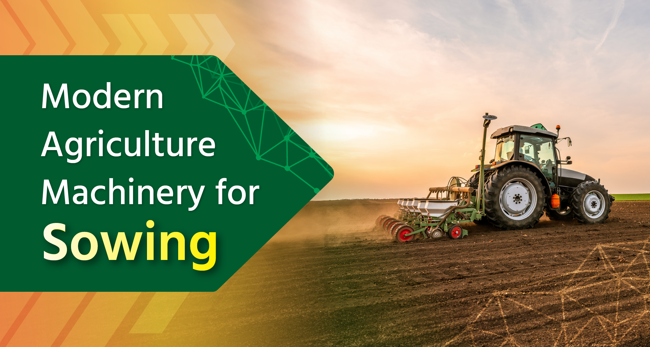 Modern Agricultural Machinery for Sowing